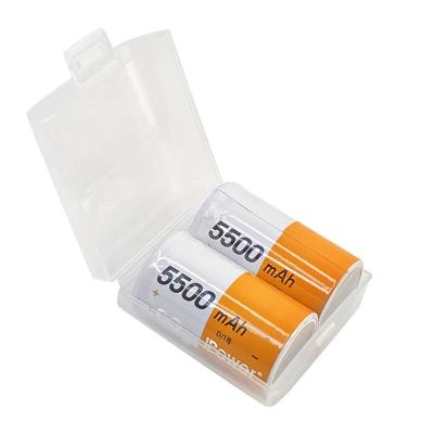 China 5500mAh 1.2V Rechargeable NiMH Battery Cell Batteries D Cells High Capacity for sale
