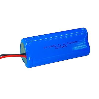 China 1100mah 11.1v 14650 Li Ion Battery 3S1P Lithium Ion Battery Pack For Toy Power Tool for sale