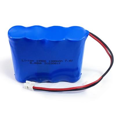 Κίνα 7.4v 1200mah Li Ion 14500 μπαταρία για παιχνίδια Bluetooth Smart προς πώληση