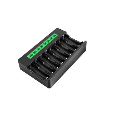 Китай 8 Слот LED умное зарядное устройство для батарей AA/AAA NIMH продается