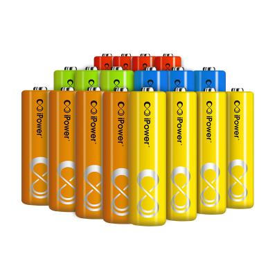 中国 高容量 再充電可能な NiMH バッテリー AA AAA 800mah 1100mah 2600mah スーパーマーケット用 販売のため