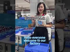 OEM lithium ion 18650 batterij 7,4V capaciteit 2600mAh voor noodverlichting