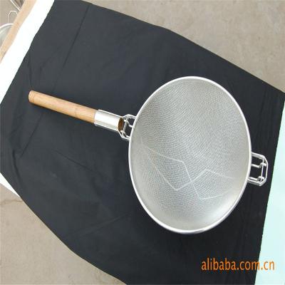 China Double strength  Mesh Strainer/skimmer/ Colander  for sale