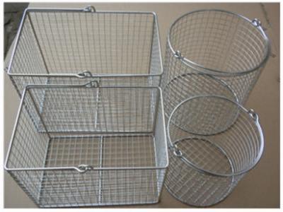 China stainless steel  welding mesh basket manufacturer for sale