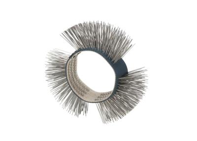 Cina Monti 23mm Straight Carbon Steel Bristle Laster Belts for Removes Corrosion in vendita