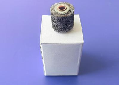 Cina Il rullo industriale della pittura della sbucciatura spazzola ampio il filo di acciaio placcato ottone a 1,4 pollici del fronte in vendita