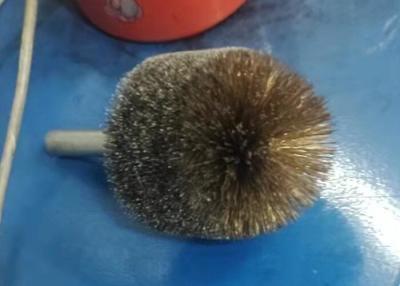 Cina Round Head Carbon Steel Galvanized Deburring Internal Brushes in vendita
