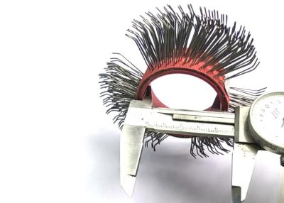 Cina 23mm Width Stainless Steel Bristle Blasting Belt for Monti or Mbx Machine in vendita