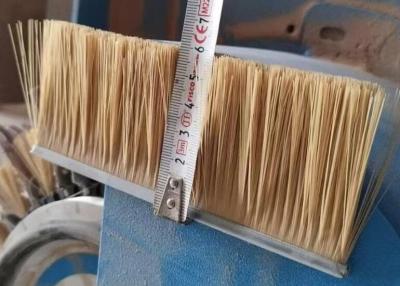 Cina Metal Channel Sisal Bristle Strip Brushes 60cm Height For Polish Wood in vendita