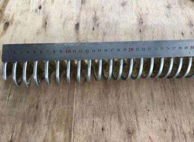 Cina Fast Delivery 2 Inch Roller Inverted Nylon Spiral Wound Coil Brush for Cleaning in vendita