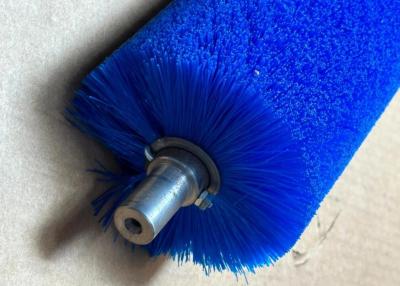 China Metal Spindle Nylon Industrial Roller Brush for Solar Panel Cleaning for sale