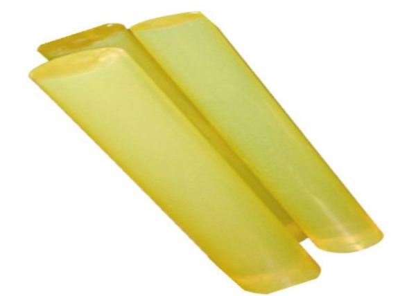 Quality 65-95 A Hardness Polyurethane PU Rod Round Bar Solid Yellow Color for sale