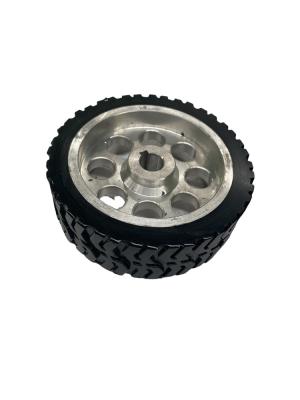 China Precision Ball Bearings PU Coated Wheels for Industrial and Heavy-duty Applications with Polyurethane Material for sale