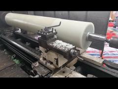 Customized PU Coated Roller 95 A Shore Hardness , Polyurethane Coating Rollers