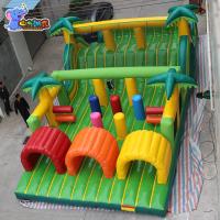 China Customization Inflatable Bouncy Castle Inflatable Obstacle Course Jumping Castle for sale