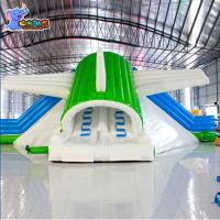 China Aircraft Theme Inflatable Water Slide Large Outdoor  Inflatable Slide for sale