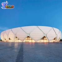 China Customization Outdoors Steel Membrane Structure Architecture Membrane for sale