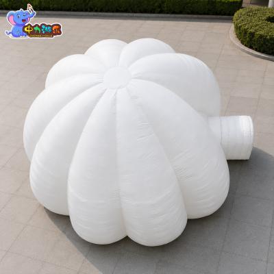 China Portable White Inflatable Geodesic Dome Tent Lightweight Odorless OEM for sale