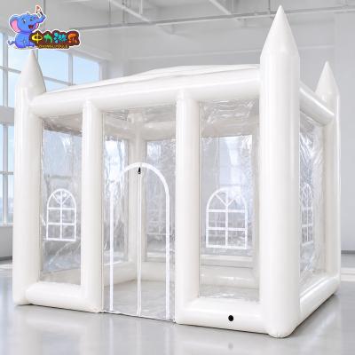 China Clear Castle Airdome Inflatable Blow Up Dome Tent Advertising Marquee for sale