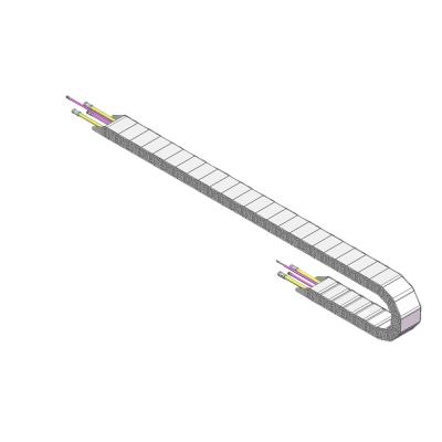China Energy Stainless Steel Cable Drag Chain Wire Carrier Flexible Cable Chain For Machine for sale