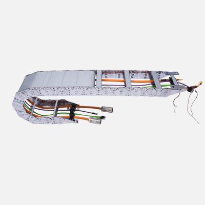 China Galvanized Steel 10mm Flexible Drag Chain For Industrial CNC Machine for sale