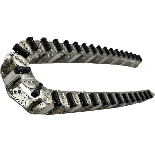 Quality Stainless Steel Cable Wire Track Steel Cable Carrier Chain For Machine Tool for sale