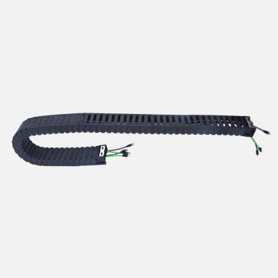 China Plastic Flexible Energy Chain Cable Carrier Tracks Chain For 3D Printer / Motion Systems for sale