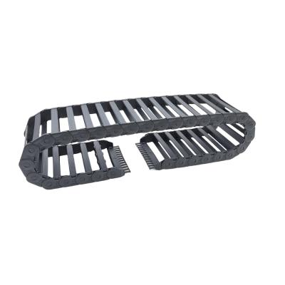 China CNC Machine Flexible Wire Cable Drag Chain Nylon Plastic Carrier Drag Chain 32mm for sale