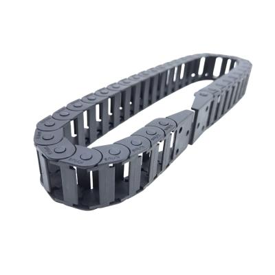 China 50-250mm Width Nylon Energy Chain Cable Carrier Cable Protection Drag Chain For CNC for sale