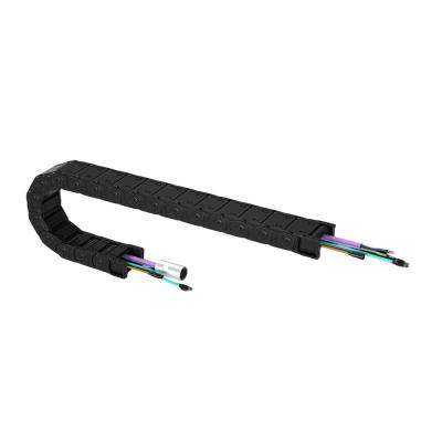 China Openable Plastic Cable Drag Chain Wire Carrier 54mm Outer Height For CNC Machine for sale