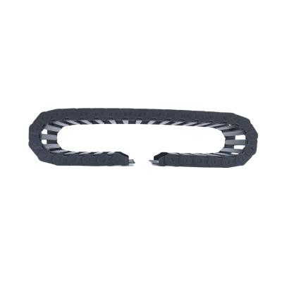 China OEM Flexible Cable Wire Carrier Nylon Towing Cable And Hose Carrier Semi Closed for sale