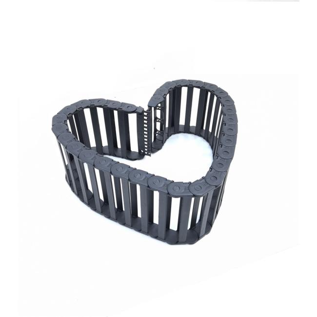 Different sizes of cable drag chains