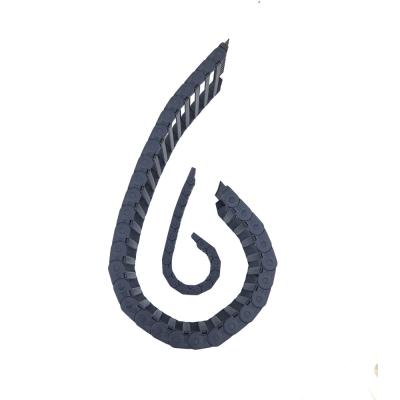 China High Strength Towing Nylon Cable Drag Chain Flexible Cable Tray Chain For Wood Lathe for sale