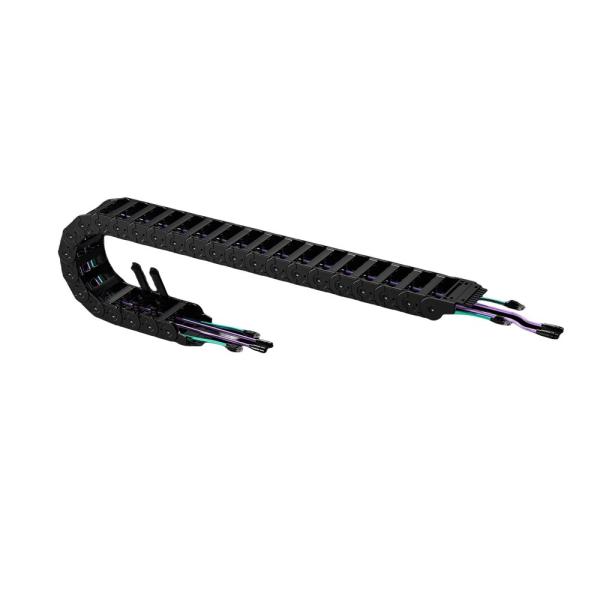 Quality Nylon Plastic Drag Chain Cable Carrier Wire Protective Sleeve Threaded Trough for sale