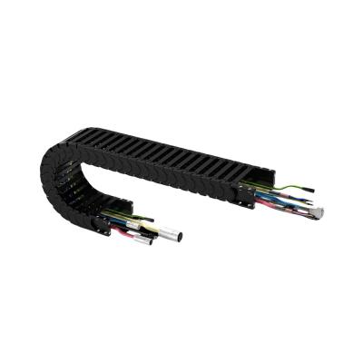 China Flexible Design Plastic Cable Drag Chain Anti Corrosion For Industrial Cable Management for sale