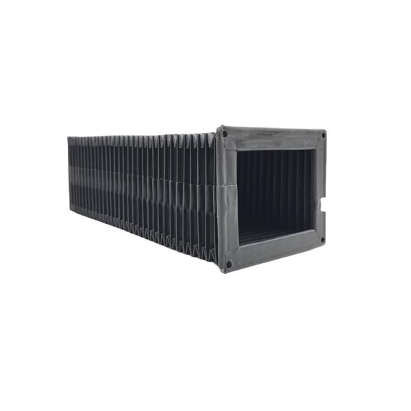 Quality CNC Machine Telescopic Way Covers Nylon Bellow Dust Cover Square Shaped for sale