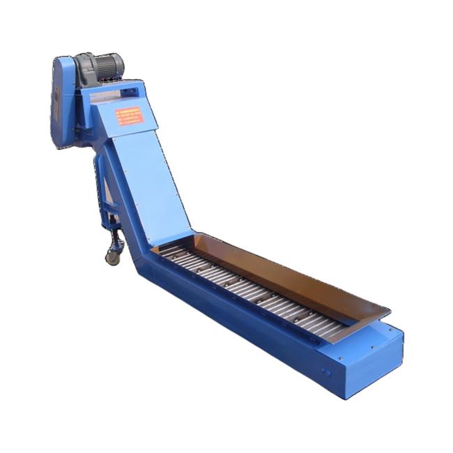 Steel chip conveyor components detail