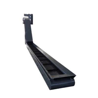 China Automatic Steel Inclined Belt Conveyor For Potato Chips And Collecting Iron Fillings for sale