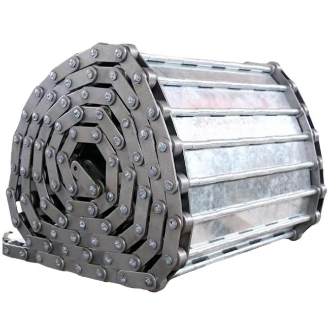 Scraper Chain Apron Chip Conveyor - Detail View