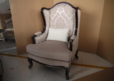 中国 新古典的な上限の贅沢な家具の純木の寝室の家具のソファーの椅子 販売のため