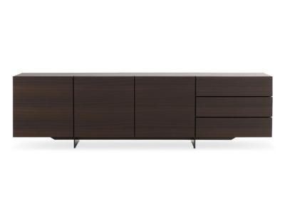Cina Il contemporaneo di legno su misura TV del MDF E1 sta l'economia di spazio in vendita
