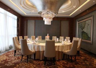 Cina I tavoli da pranzo commerciali interni di lusso reali della mobilia del ristorante e presiede gli insiemi in vendita