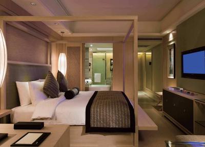 Cina La mobilia del contratto dell'hotel, mobilia comoda della camera da letto di legno solido mette in vendita