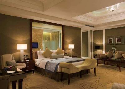 Cina Insiemi di lusso di qualità superiore unici della mobilia della camera da letto dell'hotel di ospitalità su misura in vendita