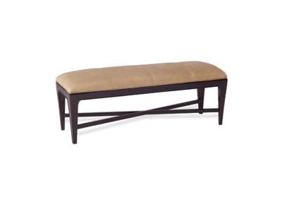 China Comfortable Modern Apartment modern bedroom bench of wood frame for sale