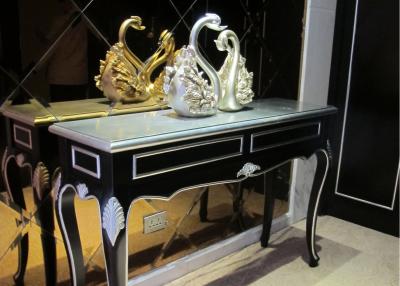 Cina La tavola di console decorativa con legno ha scolpito, mobilia personalizzabile dell'albergo di lusso in vendita