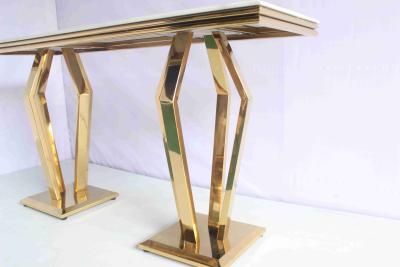 China Modern Luxury Table And Chair Set Rectangular Dining Table And Chair for sale