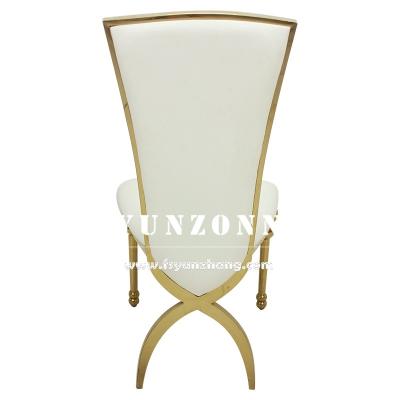 Cina Grandi sedie di lusso di nozze per le gambe di Chair Cross Back dello sposo e della sposa in vendita