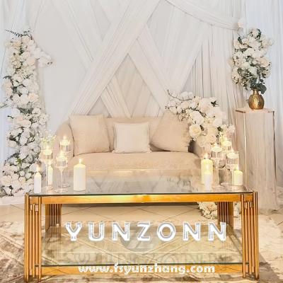 China Modern Design Italian Coffee Table Living Room Reception Center Wedding Hotels for sale