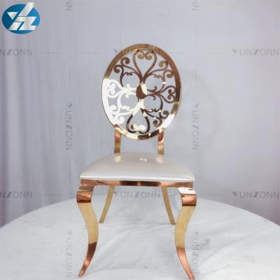 China Ronde stoel gevoelige ontwerp gouden het dineren stoelen Te koop